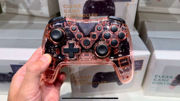 スリコのSwitch用 透明コントローラーの使い心地をレビュー