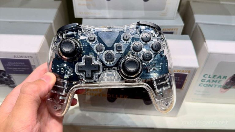 スリコのSwitch用 透明コントローラーの使い心地をレビュー